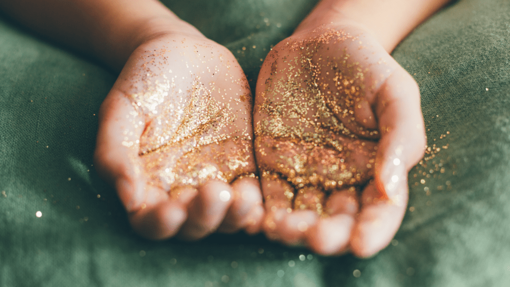 Glitter Germs Free STEM Experiment from Rosie Riveters